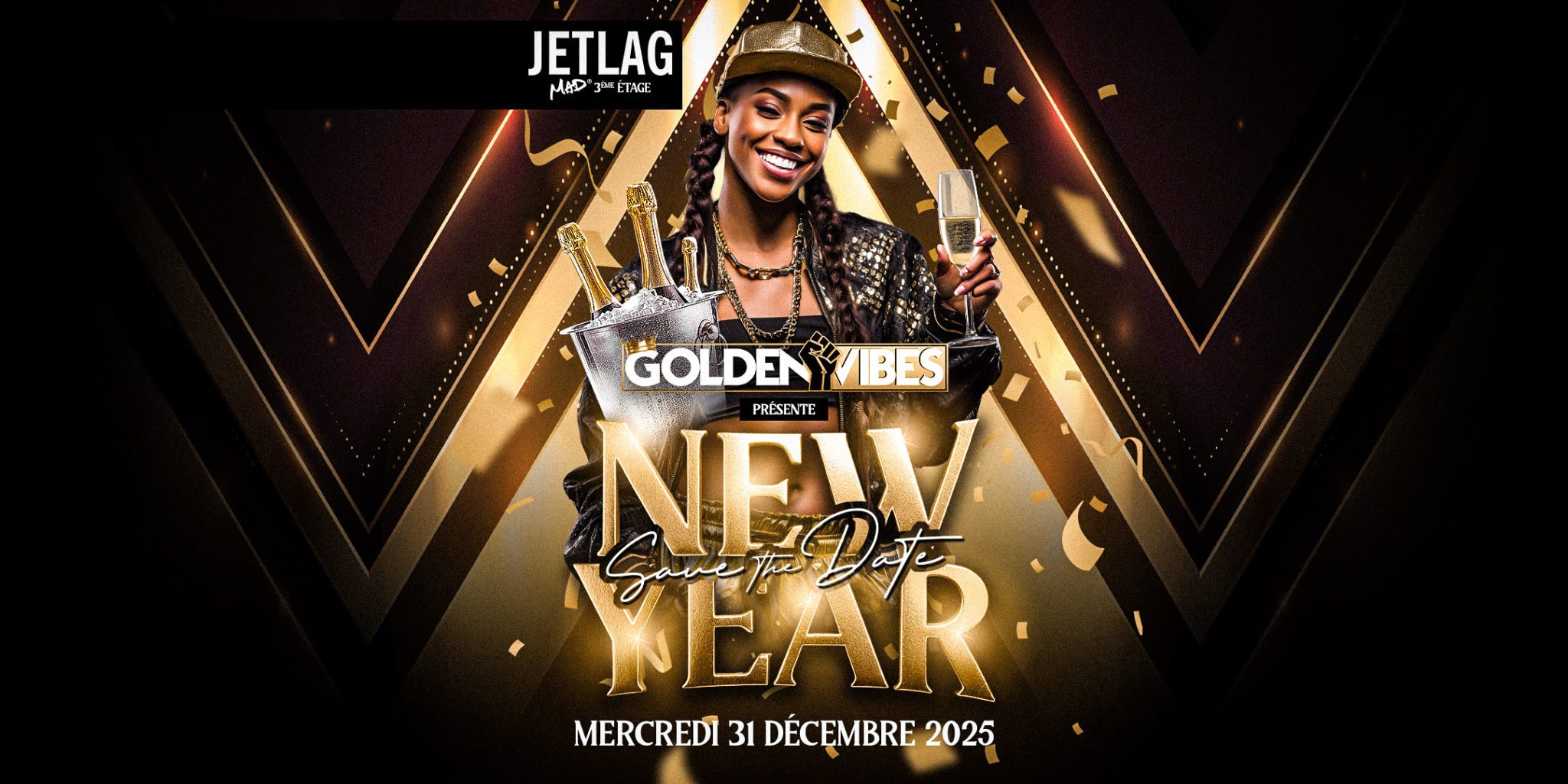 New Year Golden Vibes - Color My Geneva